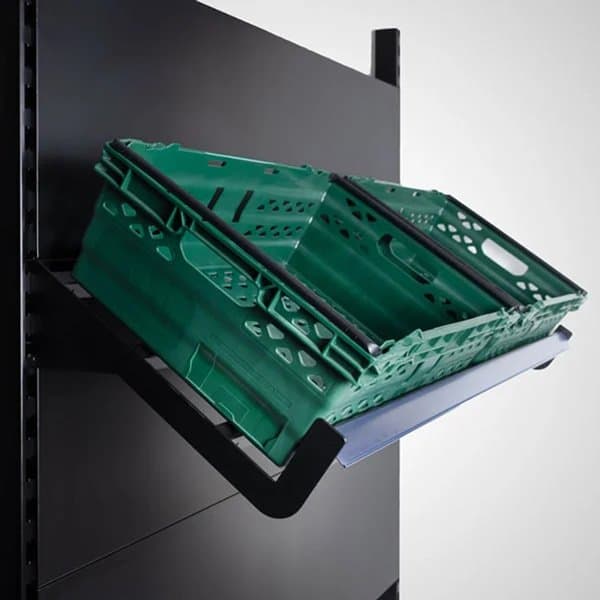 Tegometall Vegetable Shelving With V Shaped Brackets Frame